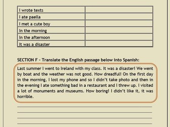 Spanish Viva 2 Worksheets All Modules by mtc1980 | Teaching Resources