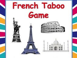 French Taboo Game, Pays et Villes - Jeu de Tabou en Français | Teaching ...