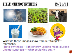 Chemosynthesis - complete lesson (KS3) | Teaching Resources