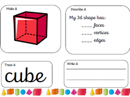 3D shape mats | Teaching Resources
