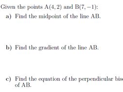 Equation of a straight line-parallel and perpendicular lines worksheet ...