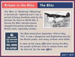 KS2 Non-Fiction Comprehension: Britain in the Blitz | Teaching Resources