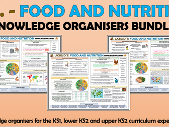 DT: Food and Nutrition - Upper KS2 Knowledge Organiser! | Teaching ...