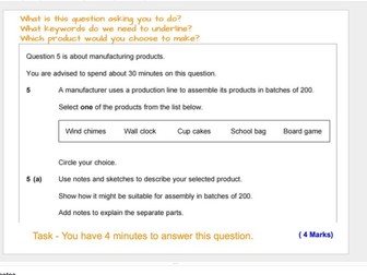 AQA PRODUCT DESIGN GCSE COURSEWORK & EXAM BUNDLE | Teaching Resources