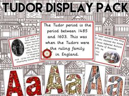 Tudor Display Pack | Teaching Resources