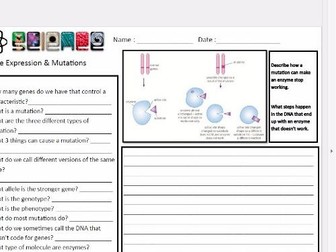 AQA GCSE Biology - Genetics Lesson Bundle (4.6.1) (B13) | Teaching ...