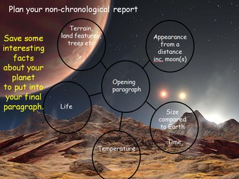 Non-fiction writing for KS2 - space themed | Teaching Resources