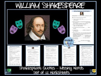 William Shakespeare by Krazikas | Teaching Resources