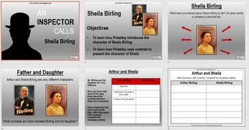 An Inspector Calls - Sheila Birling | Teaching Resources