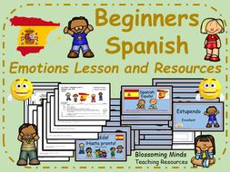 Spanish lesson and resources : Emotions and feelings | Teaching Resources