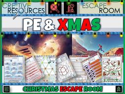 PE & SPORT Christmas Escape Room | Teaching Resources