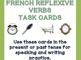 GCSE FRENCH: French Reflexive Verbs and Daily Routine Bundle | Teaching ...