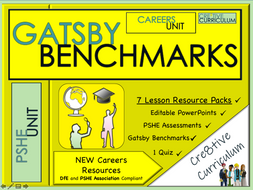 Careers and Gatsby Benchmarks CDI Unit | Teaching Resources