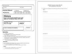 Edexcel Paper 2 - American West exam | Teaching Resources