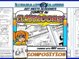 Comics in Classrooms Lesson: Composition for Comic Projects | Teaching ...