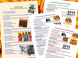 Eleanor Rigby (by The Beatles) Comprehension Activity. | Teaching Resources