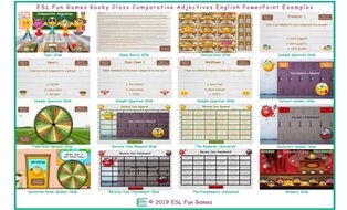 Comparative Adjectives Kooky Class English PowerPoint Game | Teaching ...