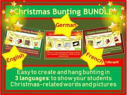 Christmas Bunting BUNDLE | Teaching Resources