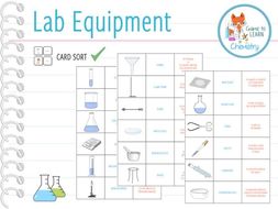 Chemistry lab equipment - Card Sort (KS3/4) | Teaching Resources