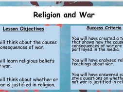 Lessons 1-5 Of the AQA GCSE Religion, Peace and Conflict SOW | Teaching ...