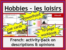 French Hobbies and Free Time | Teaching Resources