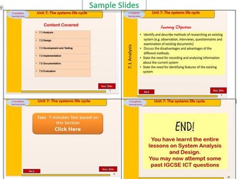 System Analysis Worksheets for IGCSE/GCSE ICT | Teaching Resources