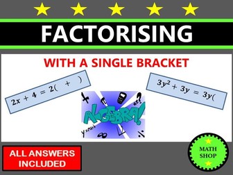 Algebra Bundle | Teaching Resources