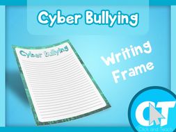 Cyber Bullying - Writing Frame Page Border | Teaching Resources