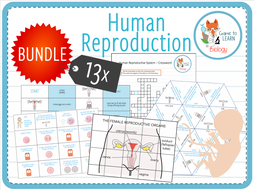 Human Reproduction - 13x Activities and Games (KS3/4) | Teaching Resources