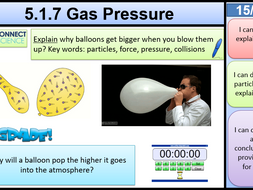5.1.7 Gas Pressure KS3 AQA Activate | Teaching Resources