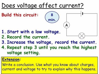 Current Electricity and Circuits Year 7 Topic- 5 full lessons (KS3 7J ...