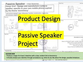 Full KS3 Product Design Project Bundle | Teaching Resources