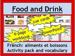 Food and Drink in French | Teaching Resources