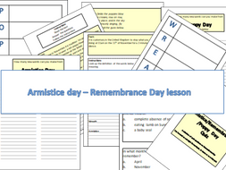 Easy read - Poppy day-Armistice Day - Remembrance Day lesson | Teaching ...
