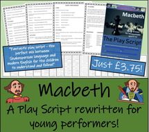 KS2 / KS3 Drama - Macbeth Play Script | Teaching Resources