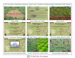 Conditional Sentences Types 0 and 1 Rodents and Moles English ...