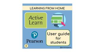 Pearson ActiveLearn Student User Guide | Teaching Resources