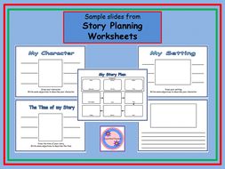 Story Planning Worksheets by HappinessTeacher | Teaching Resources
