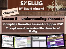 SKELLIG - Lesson 8 -The character of SKELLIG - UPPER KS2 | Teaching ...
