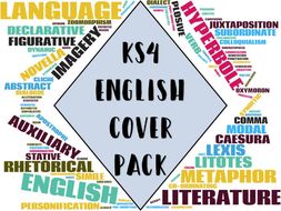 KS4 English Cover Pack by PateResources | Teaching Resources