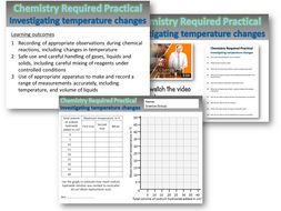 AQA Trilogy / Chemistry - Required Prac - Temperature Change | Teaching ...
