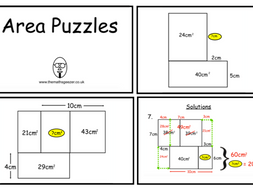 Area Puzzles Bundle (pdf) | Teaching Resources