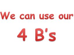 Cbeebies 4Bs posters | Teaching Resources