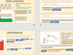 KS3-Y7-Science Revision-Biology-Chemistry-Physics | Teaching Resources