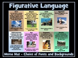 Idiom, Allusion, Cliche, Pun, Hyperbole, Understatement, Oxymoron and ...