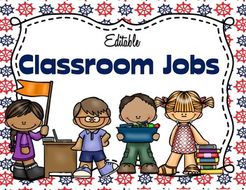 Classroom Jobs - {EDITABLE Nautical Theme} | Teaching Resources