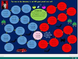 Year 3 and Lower KS2 column addition game / activity featuring Dr Doom ...