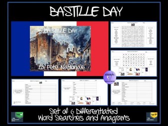 Bastille Day Bundle by Krazikas - Teaching Resources - Tes