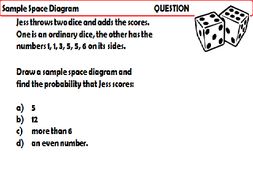 Sample Space Diagrams | Teaching Resources