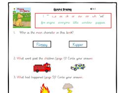 Oxford Reading Tree Level 1-6 Comprehension Worksheets | Teaching Resources